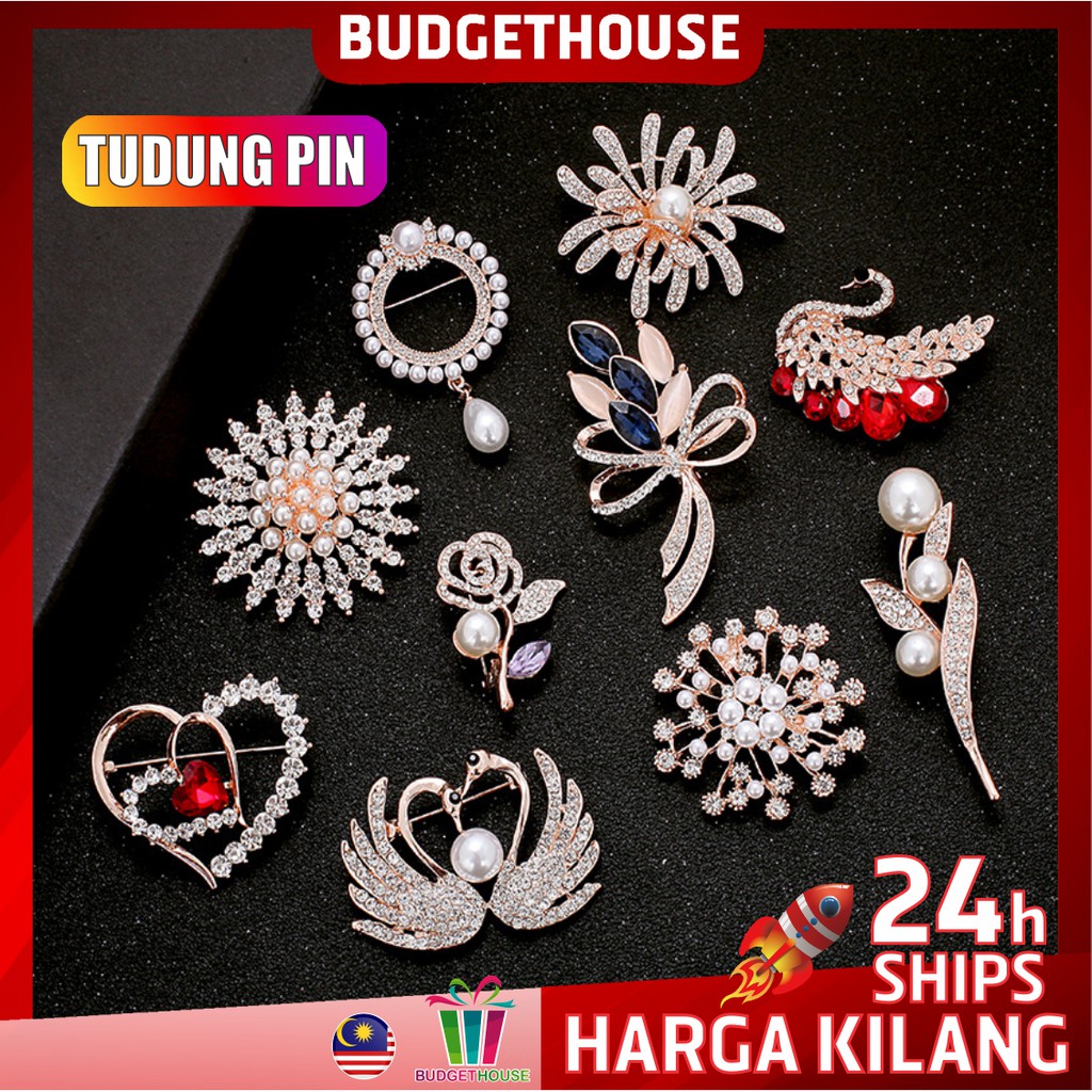 [READY STOCK]Super High Quality Muslim Brooch Pin Tudung Kerongsang ...