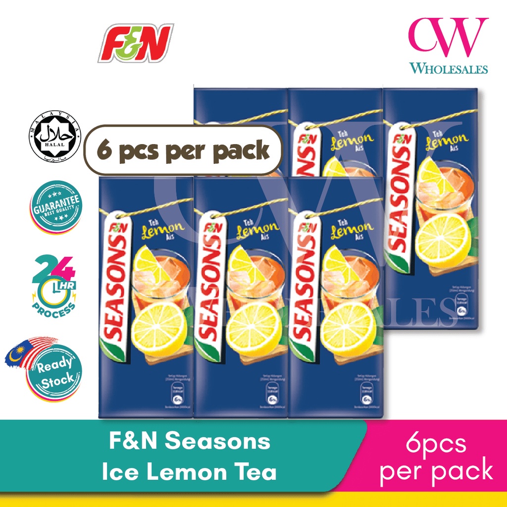 F&N Season Ice Lemon Tea Soya Milk Chrysanthemum Tea Apple Drink Yeos ...