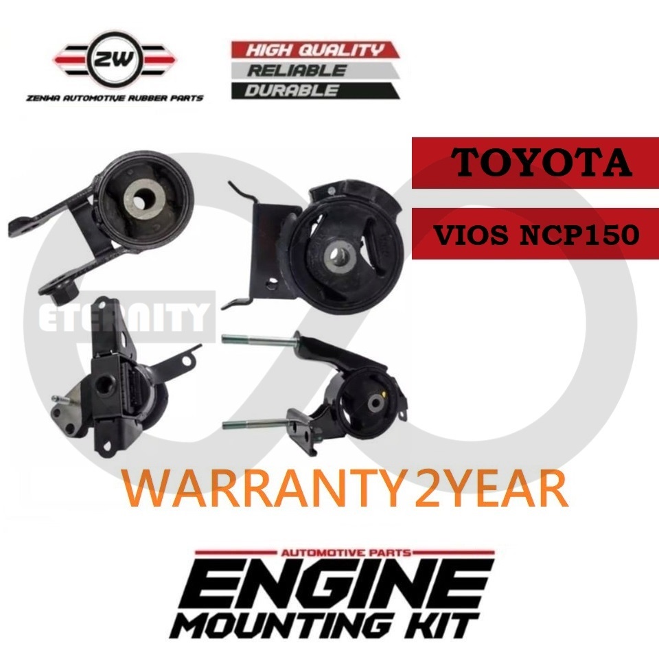 ZW TOYOTA VIOS NCP150 (2013) ENGINE MOUNTING KIT SET | Shopee Malaysia