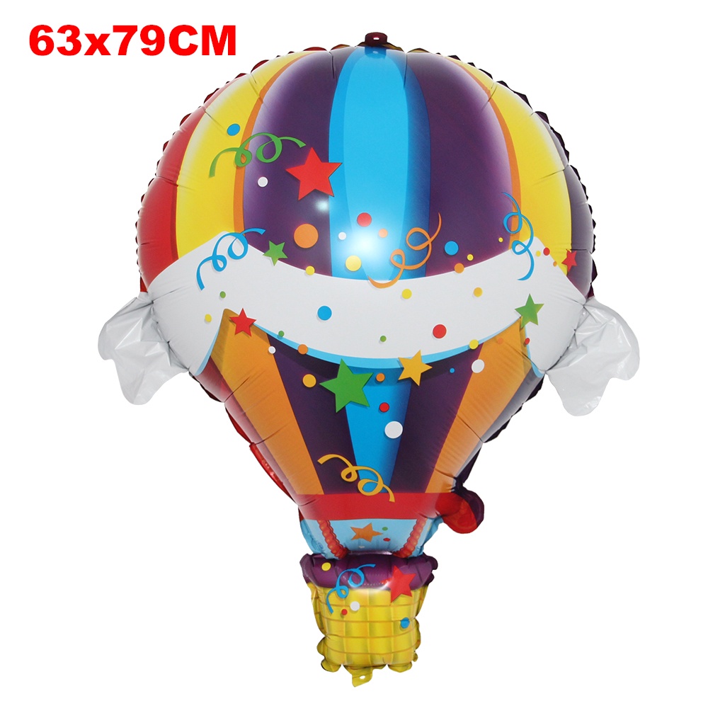 Hot Air Balloon Aluminum Balloons Children's birthday baby shower party ...