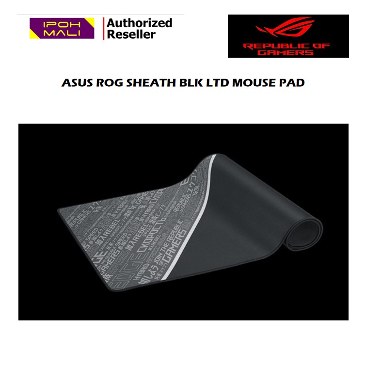 ASUS ROG SHEATH BLK LTD MOUSE PAD | Shopee Malaysia