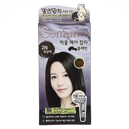 Confume Squid Ink Hair Color & Dye (No Ammonia) 5N Brown 1s | Shopee ...