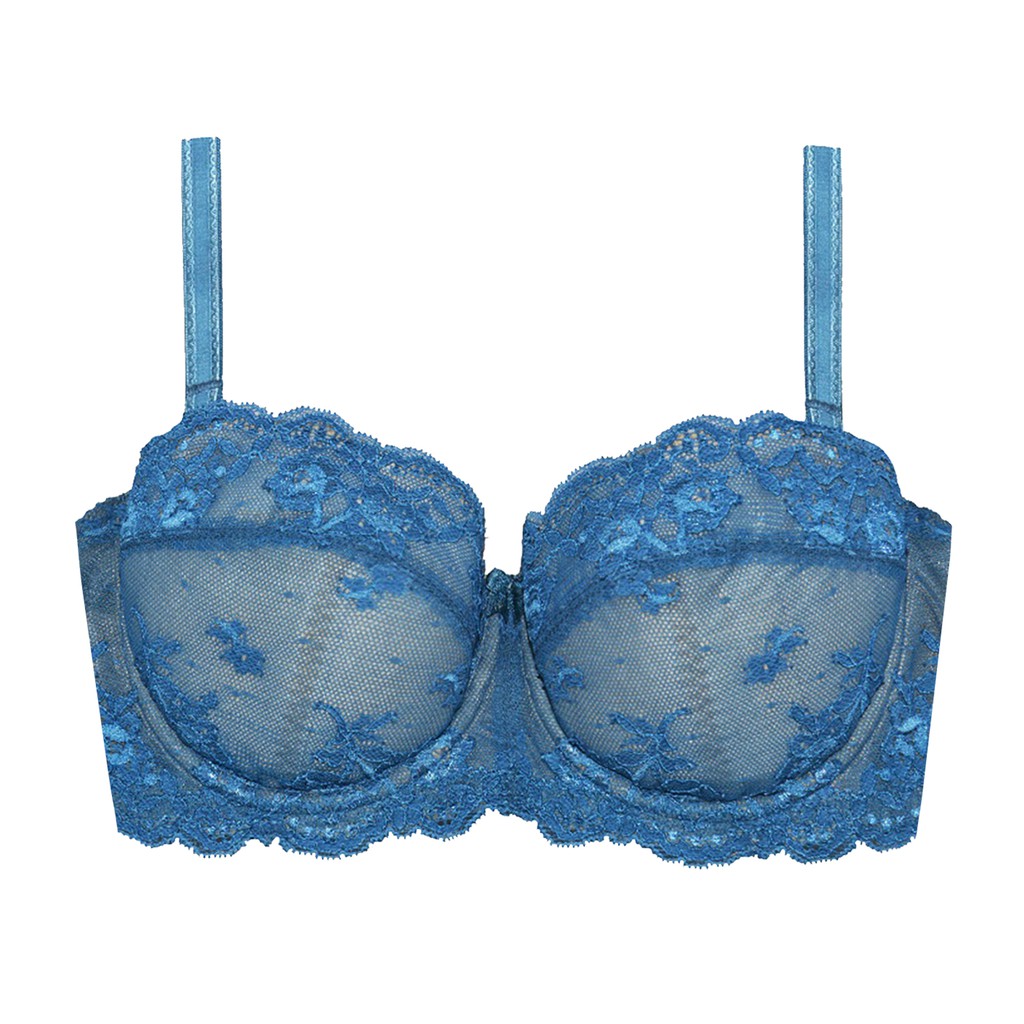 XIXILI ARIBA SEXY PLUS SIZE BRA - HALF CUP | Shopee Malaysia