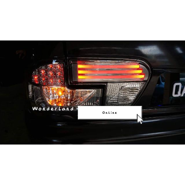 LED TAIL LAMP WITH LIGHT BAR - WIRA (SMOKE) | Shopee Malaysia