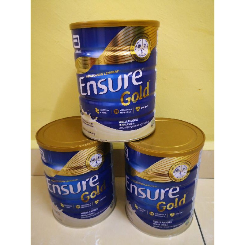 Ensure Gold Vanilla/Wheat Flavored 850g | Shopee Malaysia