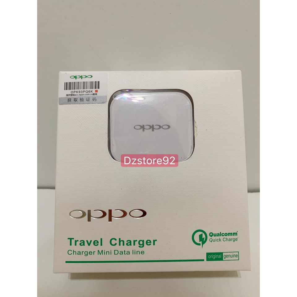 Oppo Travel Adapter Qualcomm Quick Charge 100% Original With Fast ...