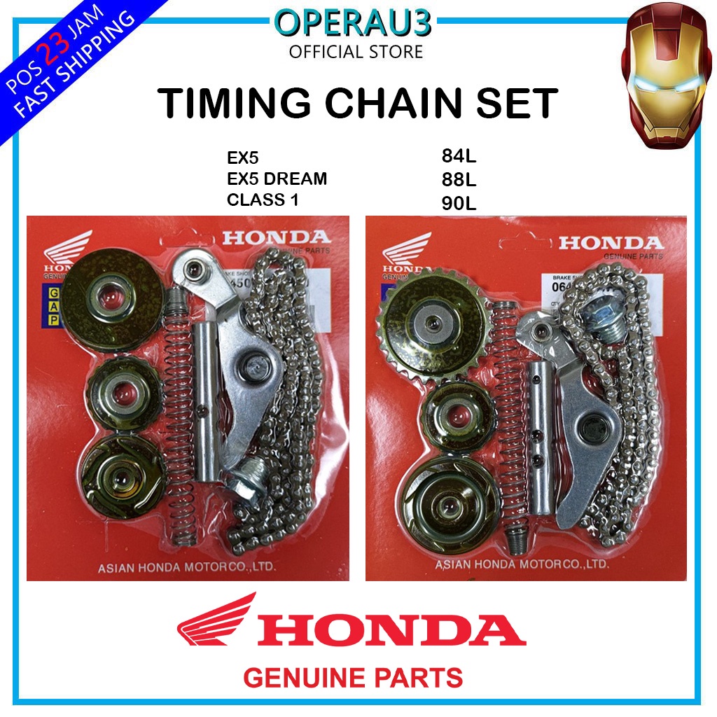 TIMING CHAIN EX5 / DREAM / EX5 CLASS 1 84L 88L 90L 🔥 Timing Chain Set ...