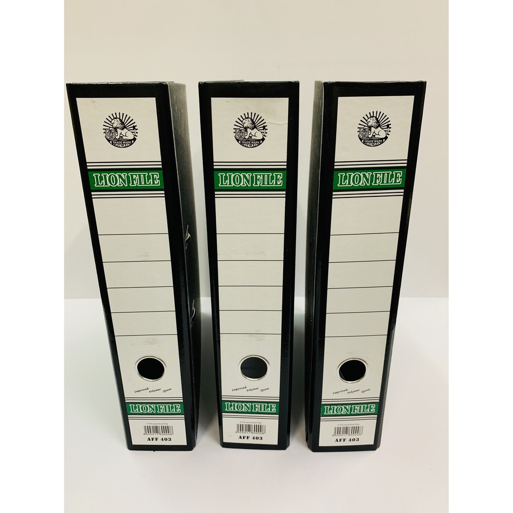 LION 3" LEVER ARCH FILE 75MM AFF403 | Shopee Malaysia