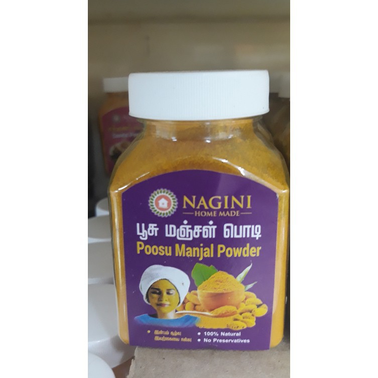 NAGINI Poosu Manjal Powder 100% Natural Face Mask For Whitening n ...
