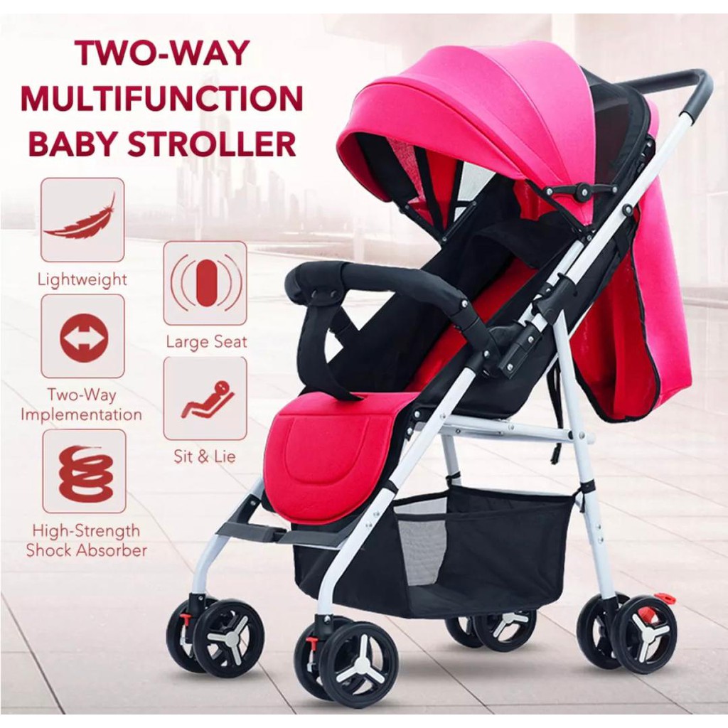 (3 Year Warranty) New Arrival Obaby Paris OB019 Two Way Facing Newborn ...