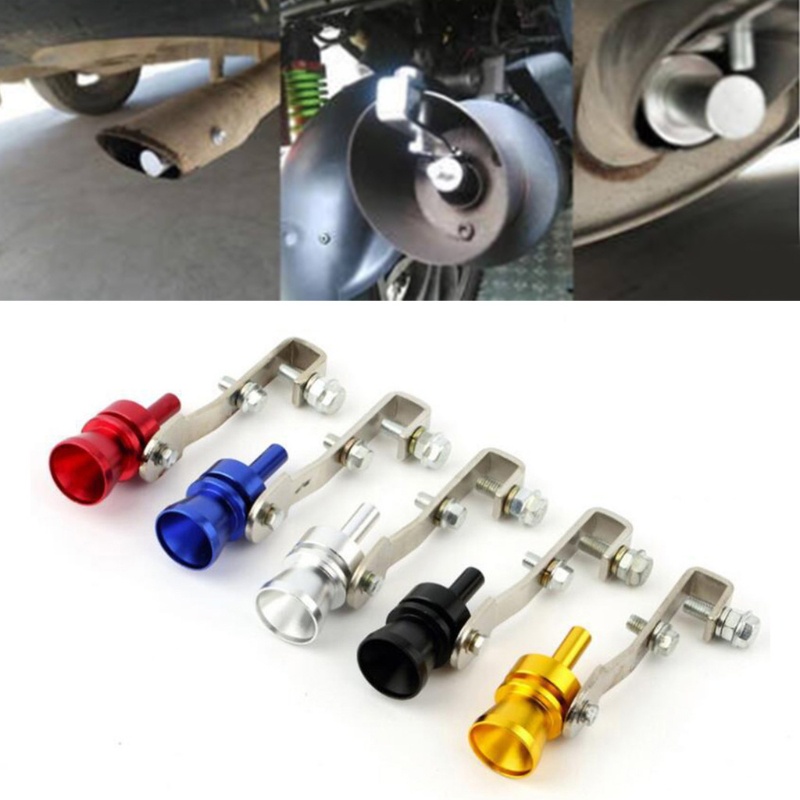 mm Turbo Sound Whistle Exhaust Tailpipe Muffle Loud Sounder Car Roar ...