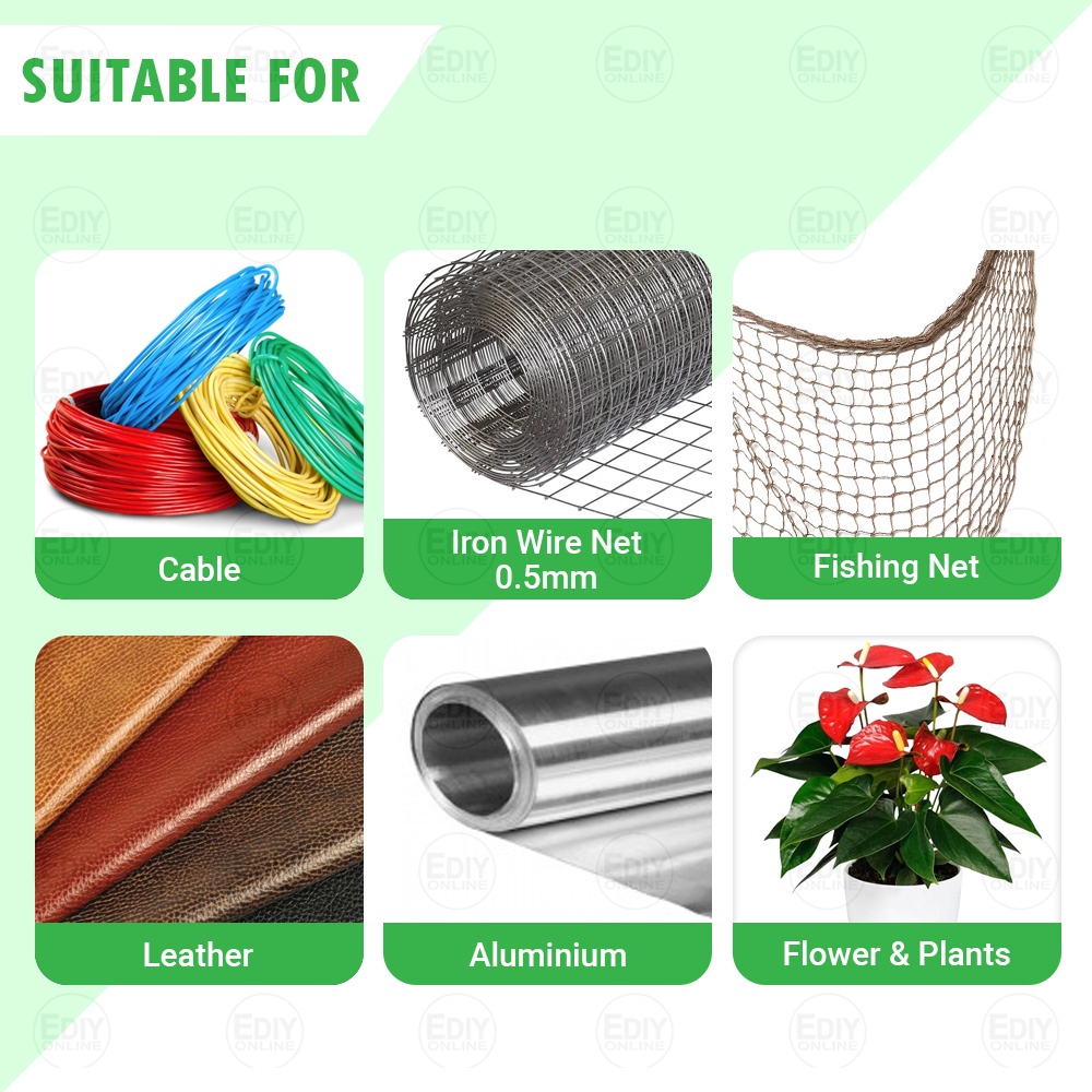 【NEW】 ENZIO SNIPS EN728AS Heavy Duty Stainless Steel Scissor For Cable ...