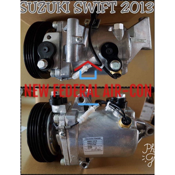 (ORIGINAL & NEW) CALSONIC SUZUKI SWIFT YEAR 2012 4PK CAR AIRCOND ...