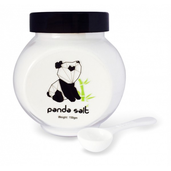 Panda Salt | 熊猫盐 | 天然韩国竹盐 | 三烤 Natural Korean Bamboo Salt (150g ...