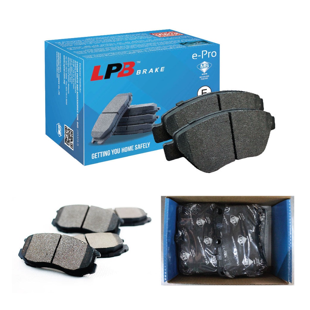 LPB BRAKE PAD - H/SDA,TAO,SNA (FRONT) 4 PCS PER SET | Shopee Malaysia