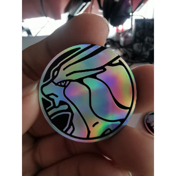 Pokemon Card PTCG Holofoil Plastic Coin Authentic Original(Tapu Lele ...