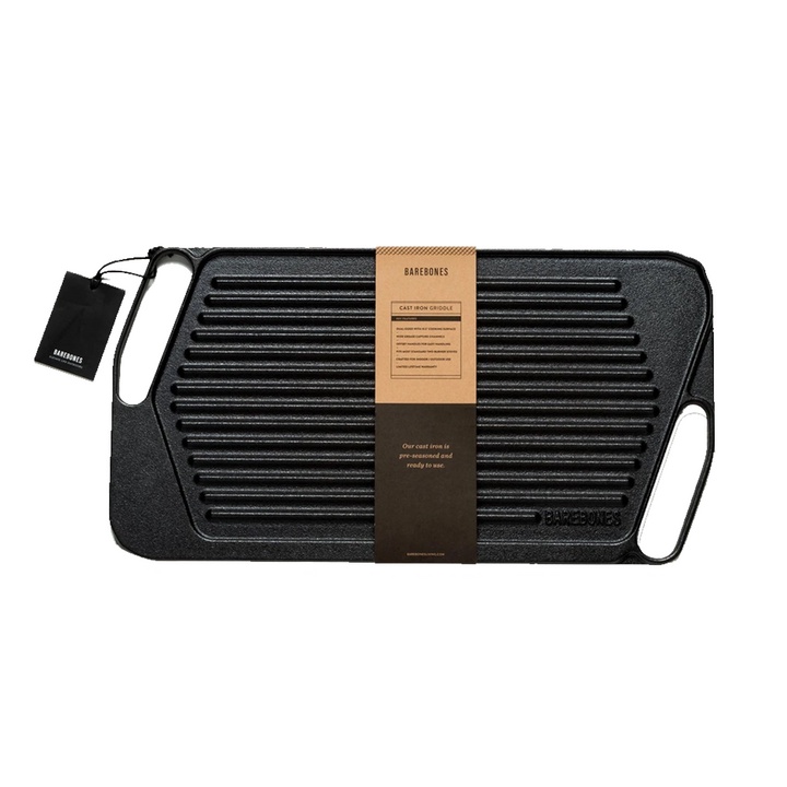 Barebones Cast Iron Griddle - Camping Grill Plate | Shopee Malaysia
