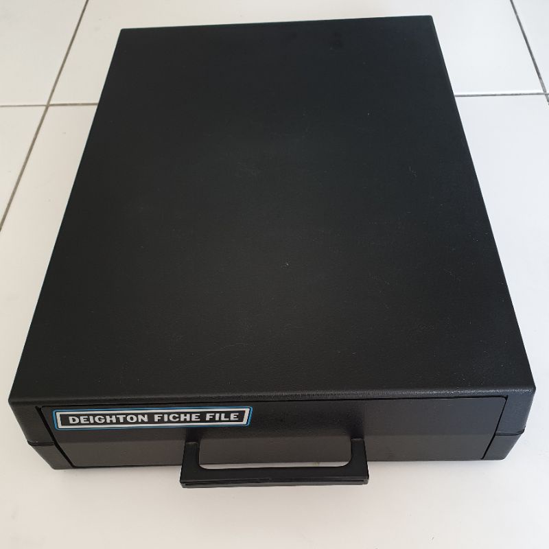 New Ready Stock Deighton Fiche File Metal Drawer Box 1 Each | Shopee ...