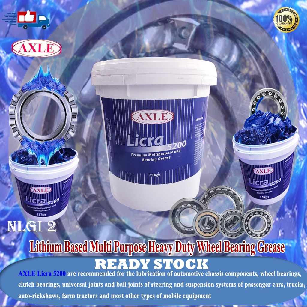 Axle Licra 5200 Blue Lithium Based Grease Multi Purpose Grease Heavy ...