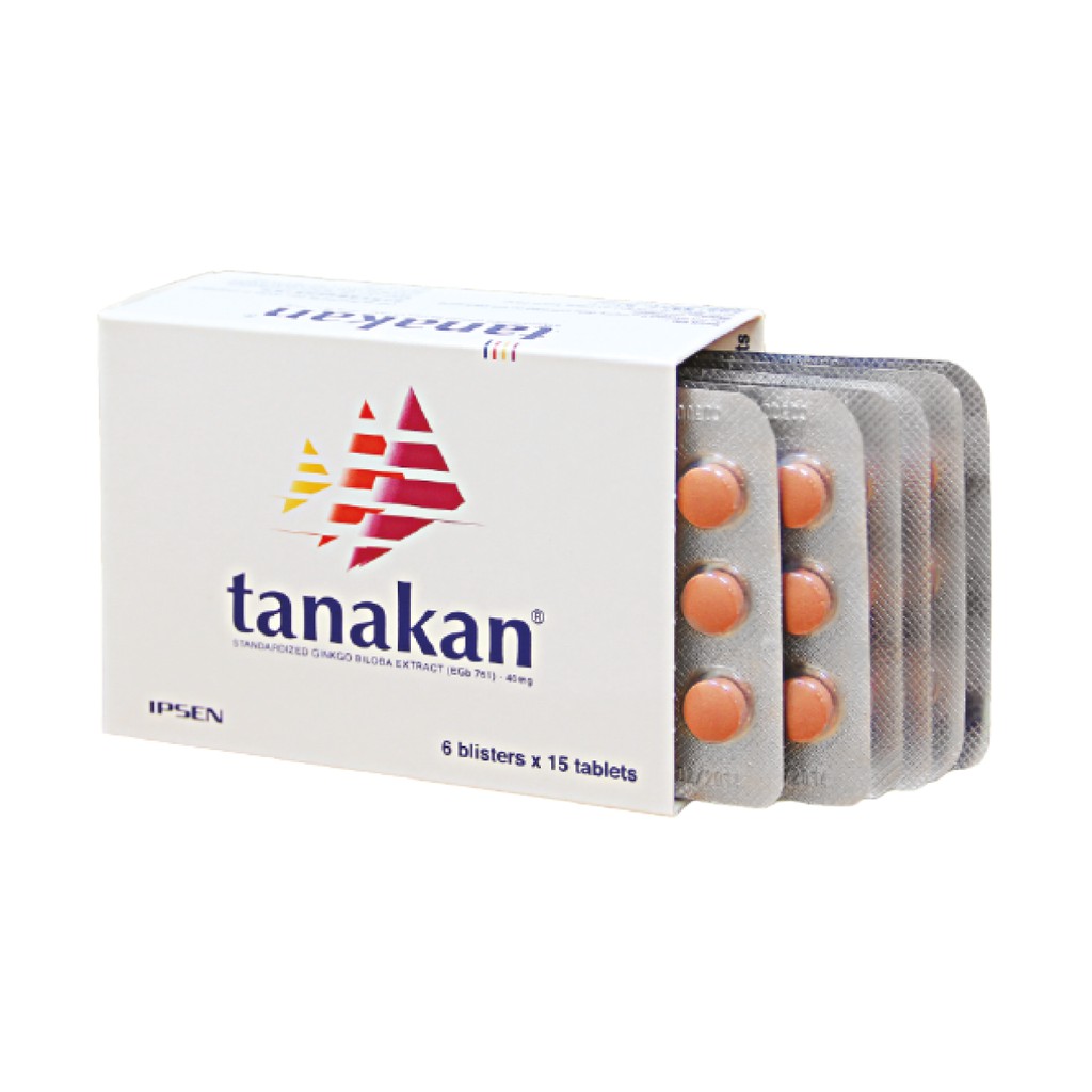 Tanakan 6 blistersX15 Tablets(EXP:04/2026) | Shopee Malaysia