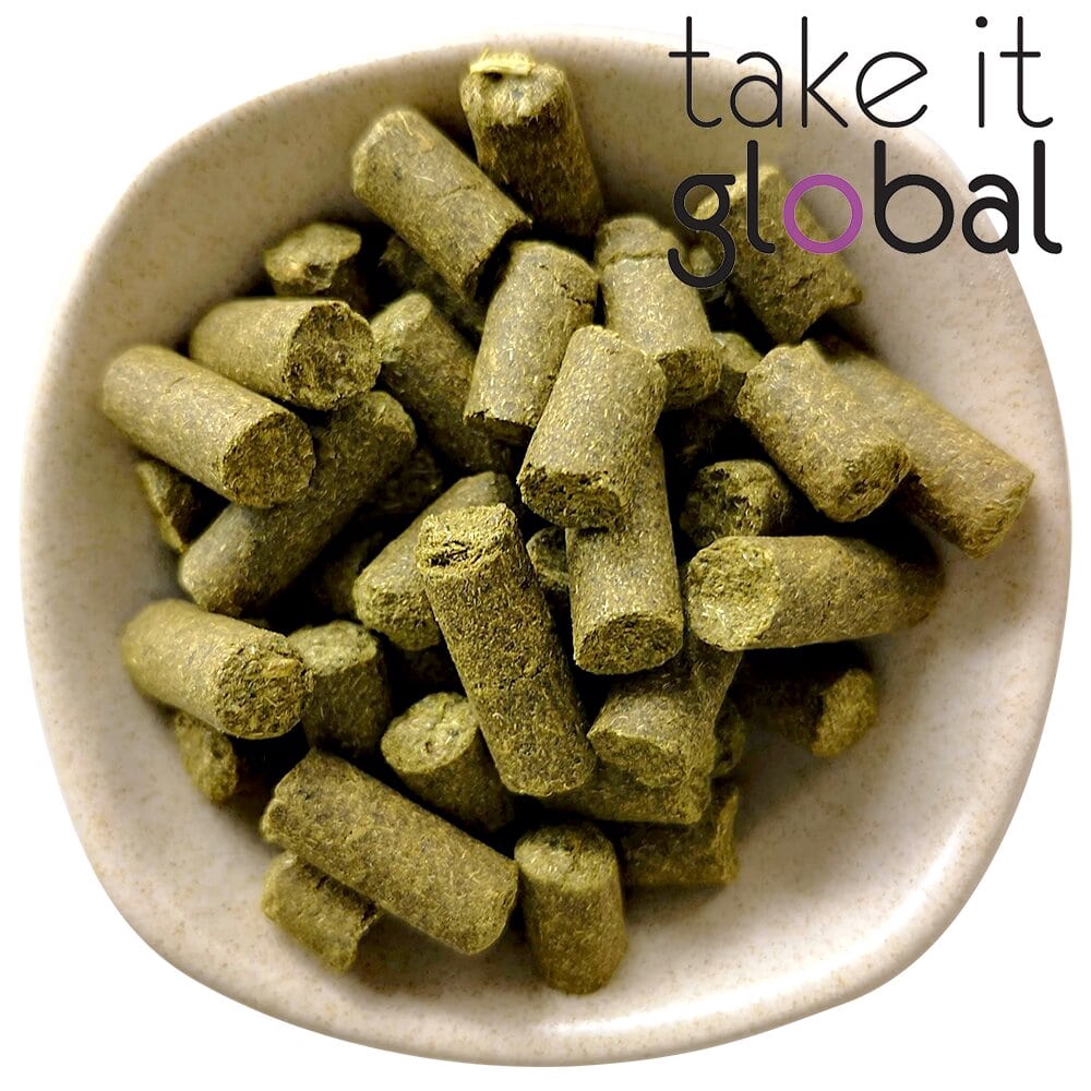 Bitter 苦花 /Aroma Hop Pellets 香花 啤酒花颗粒 - Beer Brewing / Bittering Agent ...