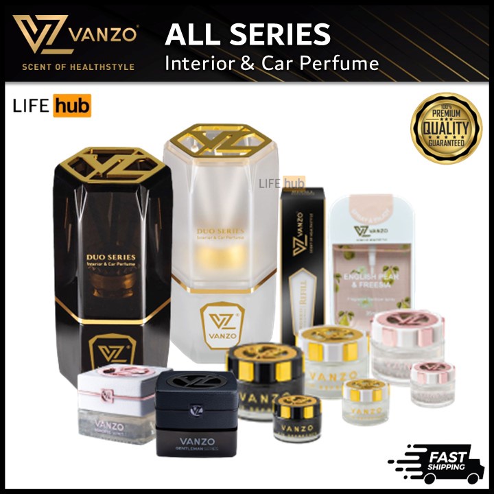VANZO All Series Gentleman Duo Series Car Air Freshener Car Perfume ...