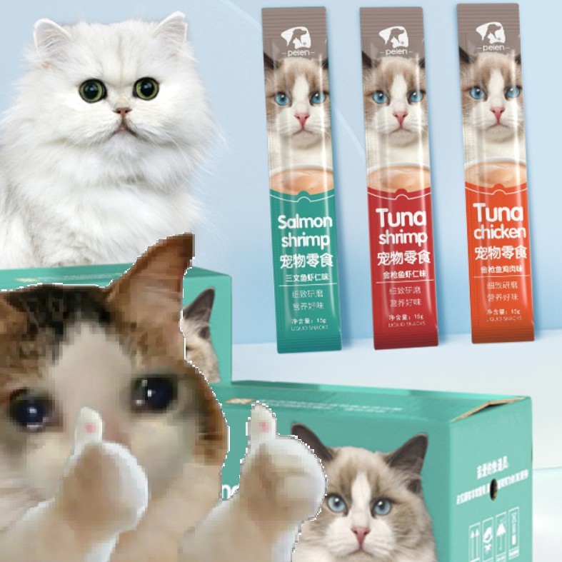 [Ready Stock] Cat Stick/Creamy Stick/Cat Treats/Cat Paste Stick/High ...