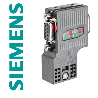 Siemens SIMATIC DP, PROFIBUS Connector up to 12 Mbit/s 90°, 6ES7972 ...