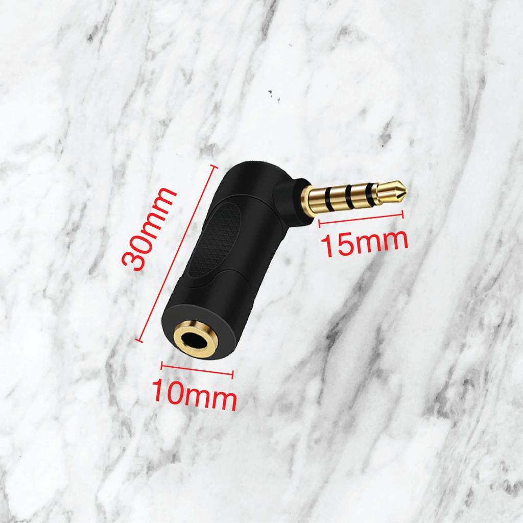L Shape 3.5mm jack adaptor (L型转接头） | Shopee Malaysia