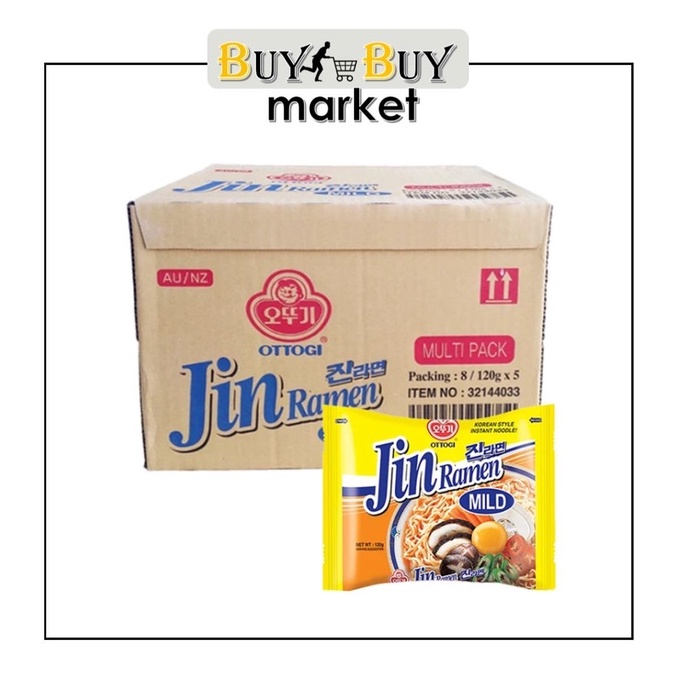 "1 BOX" JIN RAMEN "MILD" ( 40pcsx8pack ) "1 BOX" | Shopee Malaysia