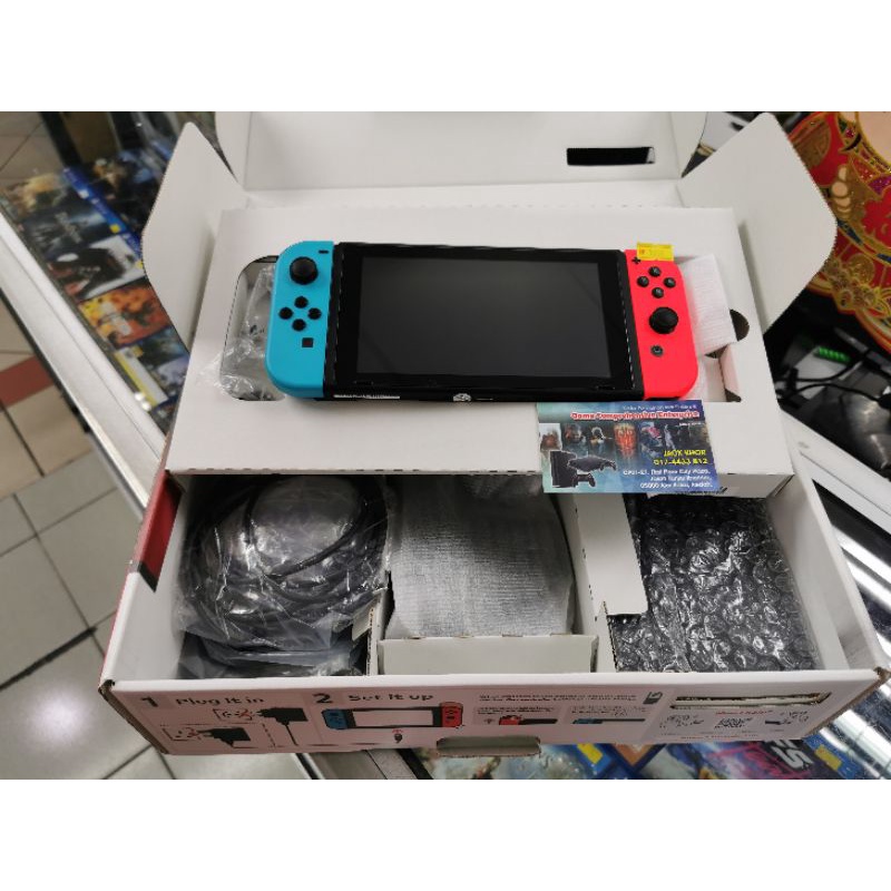 NINTENDO SWITCH v1 + Modchip 128gb | Shopee Malaysia