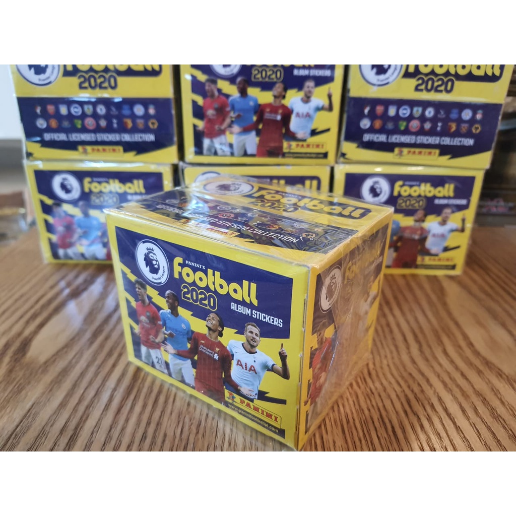 Panini Premier League 2020 Official Sticker Collection Sealed Box ...