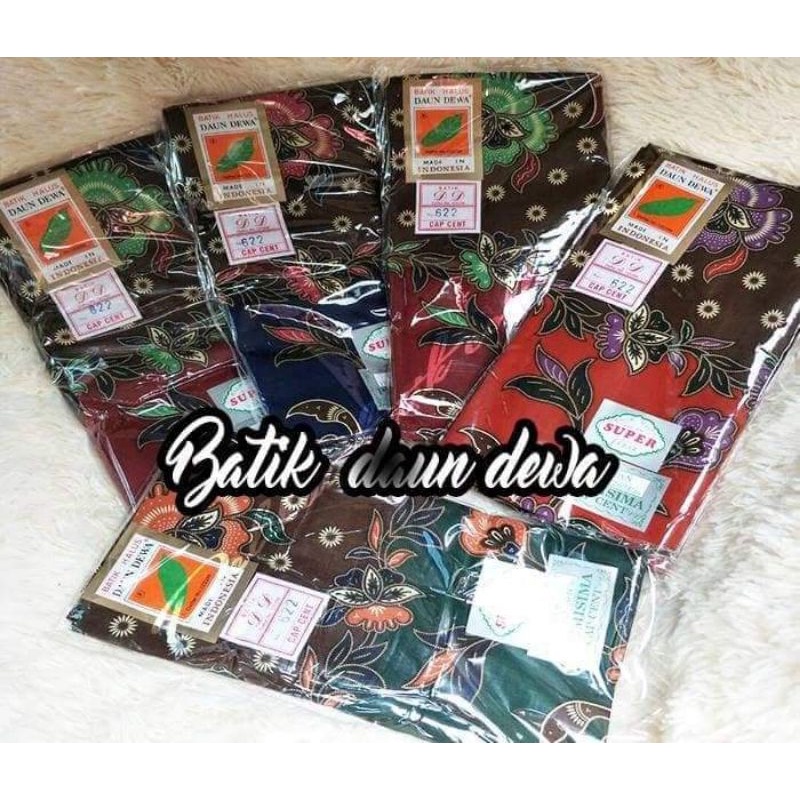 BATIK DAUN DEWA ORI INDONESIA | Shopee Malaysia