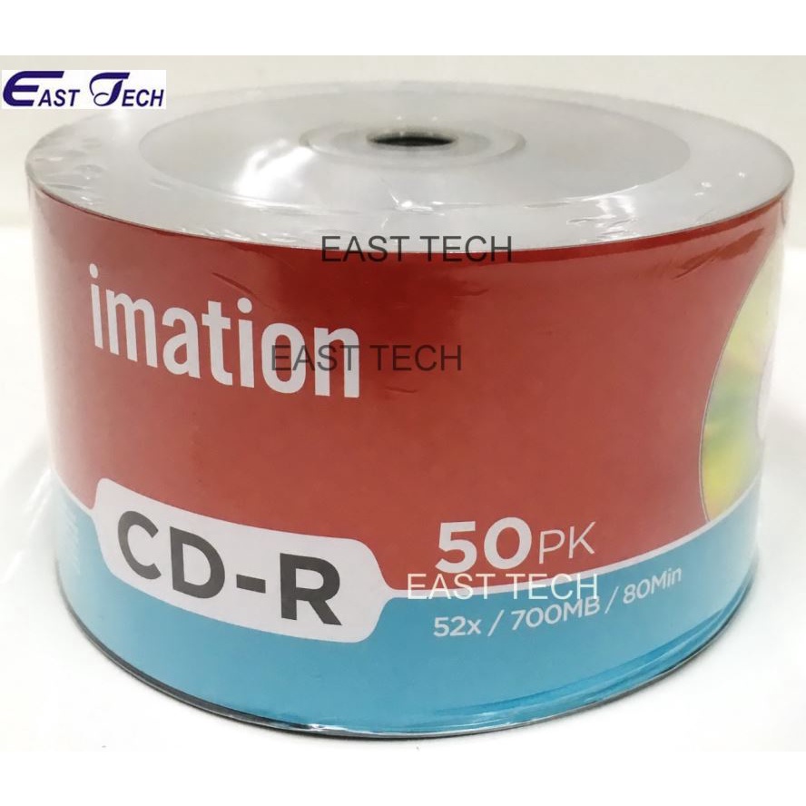 IMATION YES BLANK CD CD-R / CDR DISC (50 PCS) High Quality Recordable Disc | Shopee Malaysia