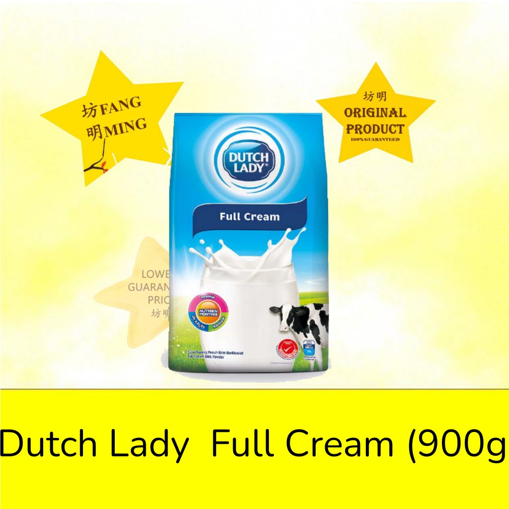 Dutch Lady Instant Filled Milk Powder Plain / Full Cream / Chocolate ...
