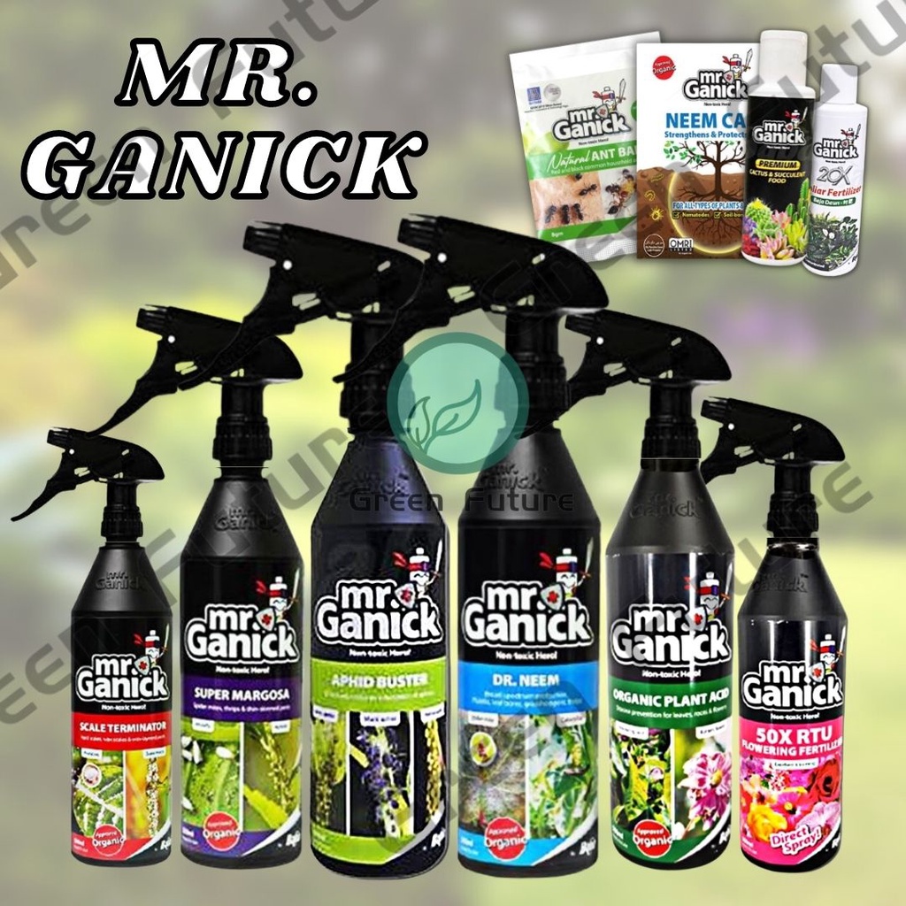 BABA Mr Ganick Pests Prevention Liquid Spray Ready To Use 500ml Dr.Neem ...