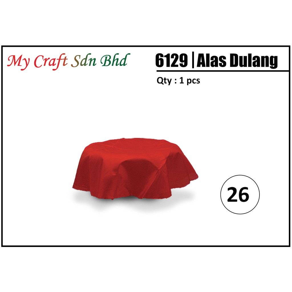 [Ready Stock] 58cm x 58cm 1 pcs Alas Dulang Satin bulatan | Round Satin ...