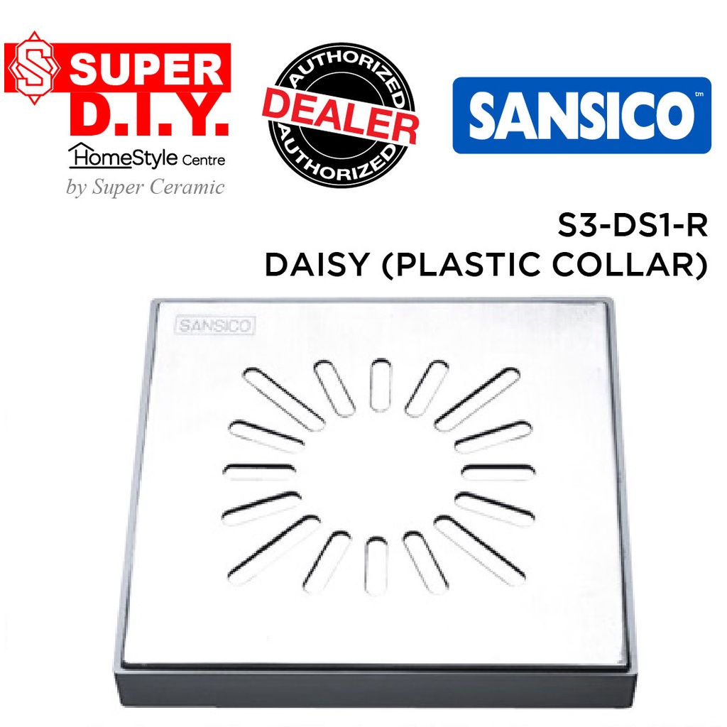 SANSICO S3-DS1-R Daisy - Plastic Collar | Shopee Malaysia