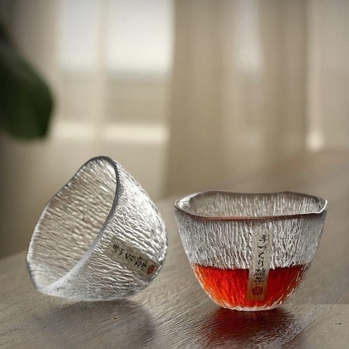 [Ready Stock] Japanese Sake Glass Japanese Tea Cups Soju Glass Saki cup ...