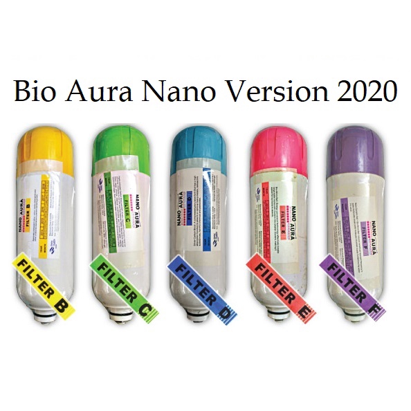 FW1083 Bio Aura Nano Water Filter Ceramic A + Cartridge B, C, D, E And ...