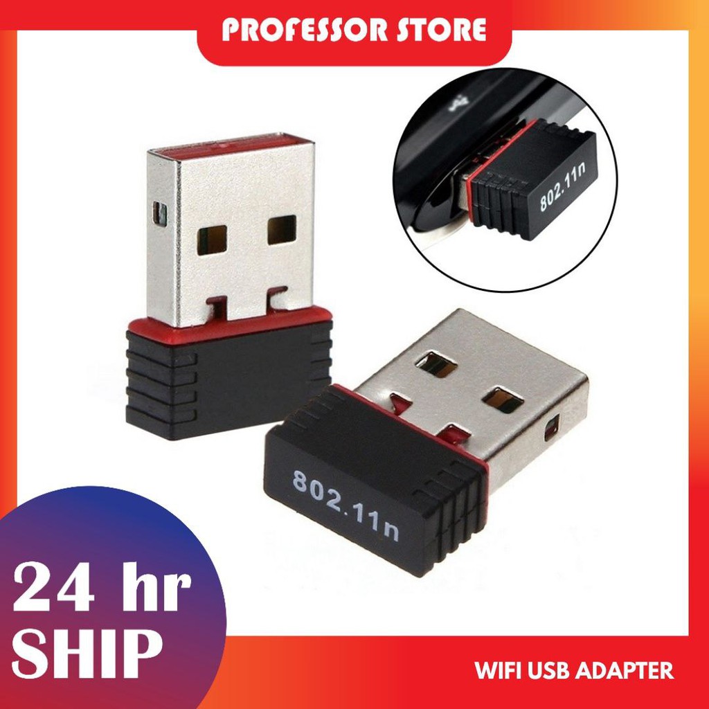[Ready Stock] Dongle USB Adapter Receiver Wifi Wireless 150Mbps ...