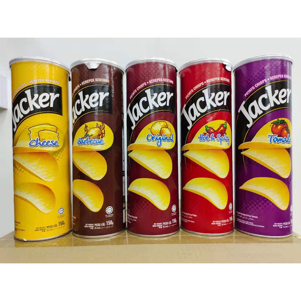 Jacker Potato Crisps 150G | Shopee Malaysia