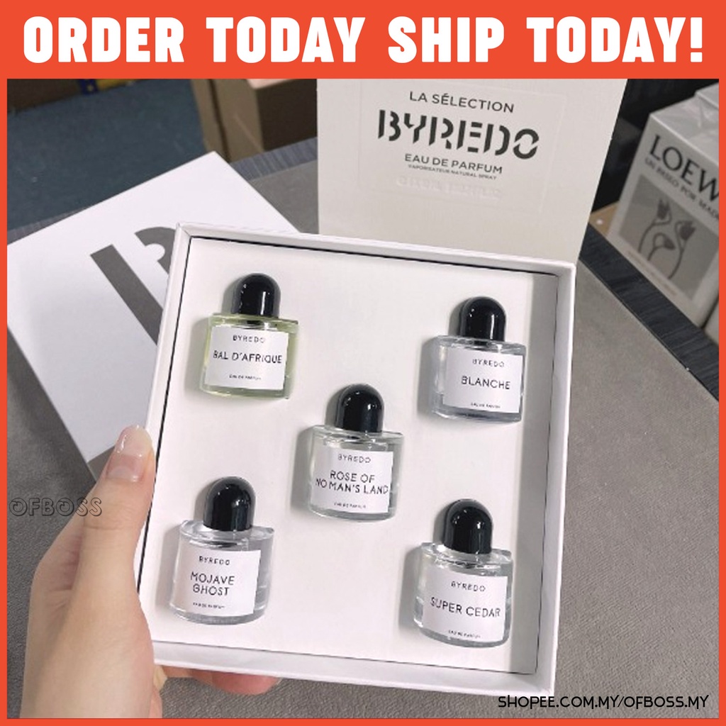Byredo La Selection 5IN1 (5 X 10ML) Eau De Parfum EDP Mini Gift Set For ...