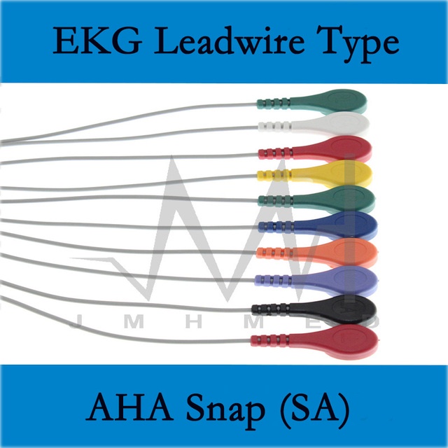 Compatible with Nihon Kohden /Biocare/Comen 1200 1200B/Contec ECG 80A ...