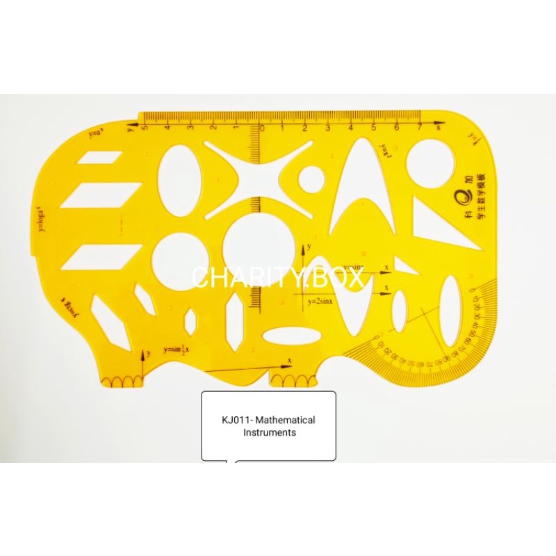 Cokai KJ011 Template Stencil Ruler Mathematical Formula Instruments ...