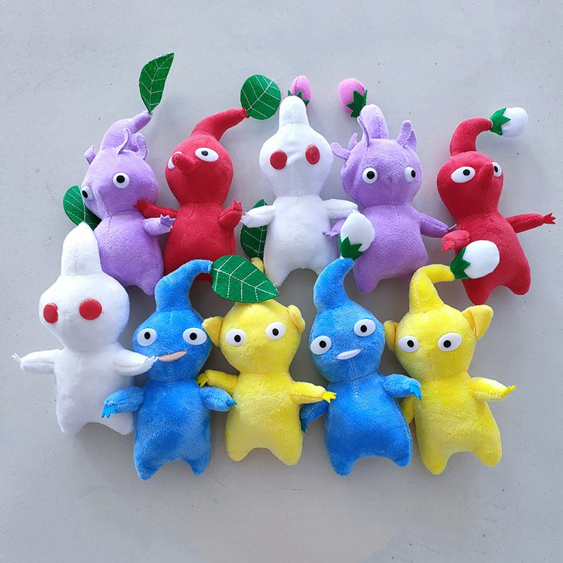 Plush Game Pikmin Toy 15cm/6in Flower Bud Soft Stuffed Doll Collectible ...