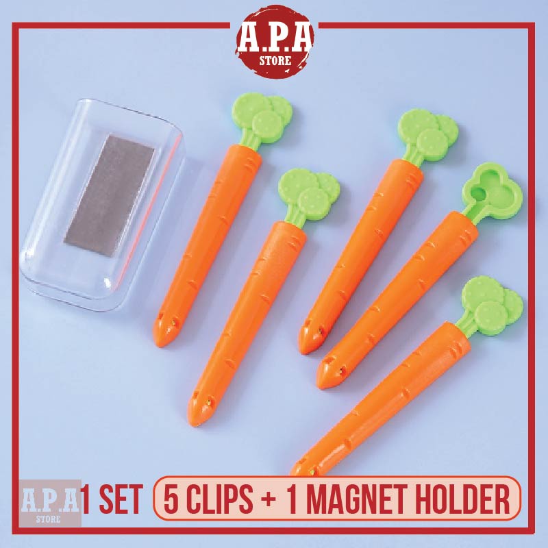 APA Food Clips Snack Sealing Carrot Clip Plastic Portable Seal Stick ...