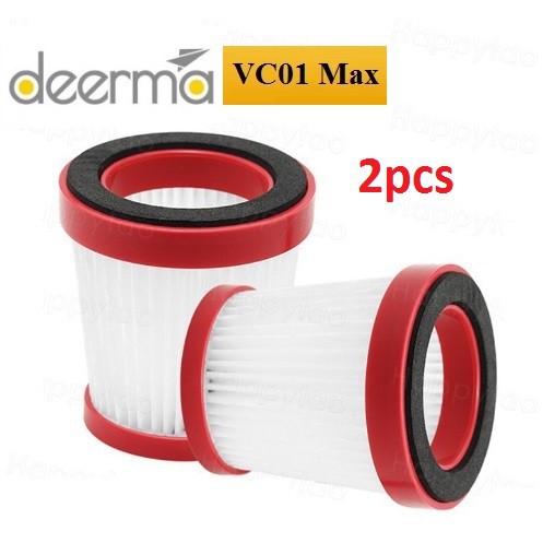 Deerma VC02 Pro / VC01 MAX HEPA FILTER & MOP FABRIC & 3pin Adapter For ...