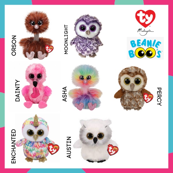 Ty Beanie Boos Birds Plush Toys | Shopee Malaysia