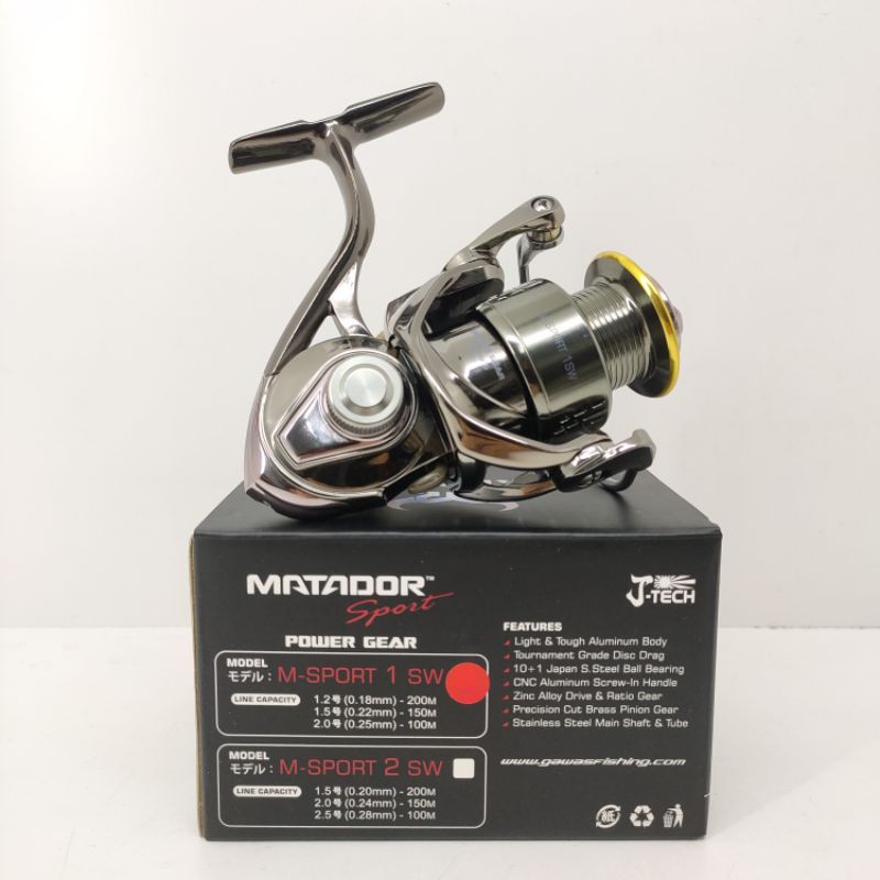 GAWAS MATADOR SPORT M-SPORT SW SPINNING REEL | Shopee Malaysia